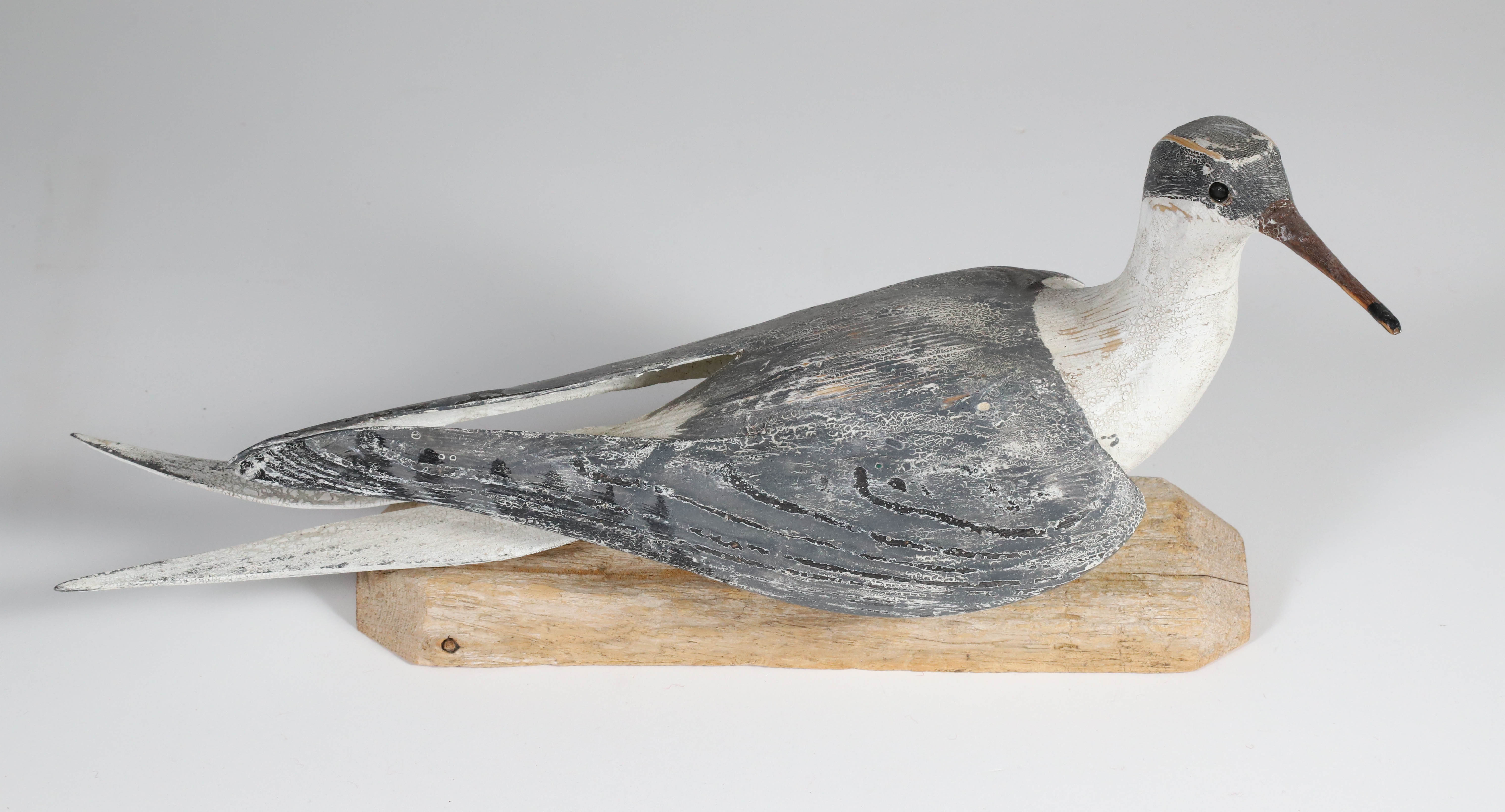 W.R. Freden Carved and Painted Gull Decoy - W.R. Freden Carved and ...