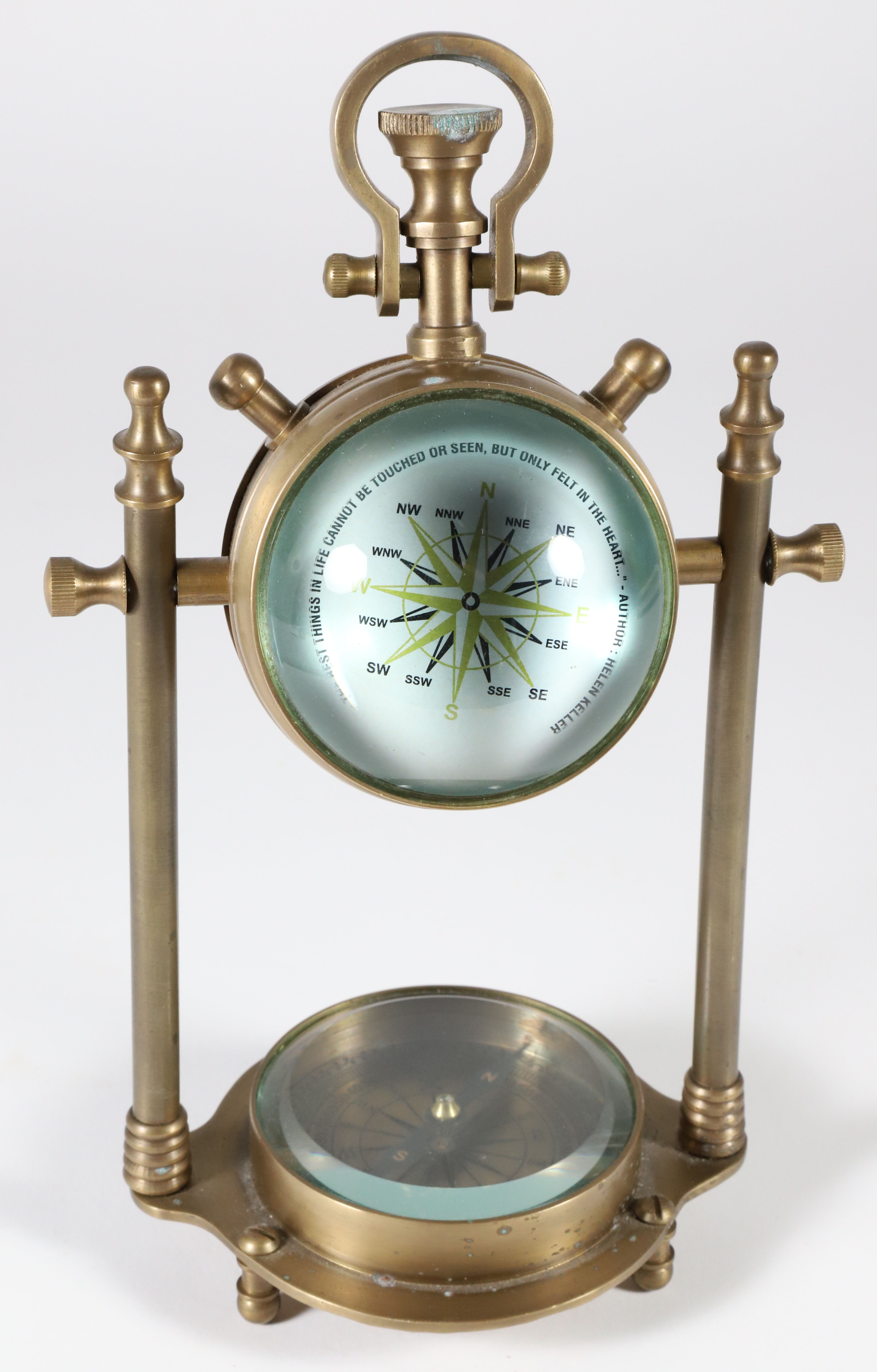 Contemporary Brass Orb Clock - Contemporary Brass Orb Clock - Rafael ...