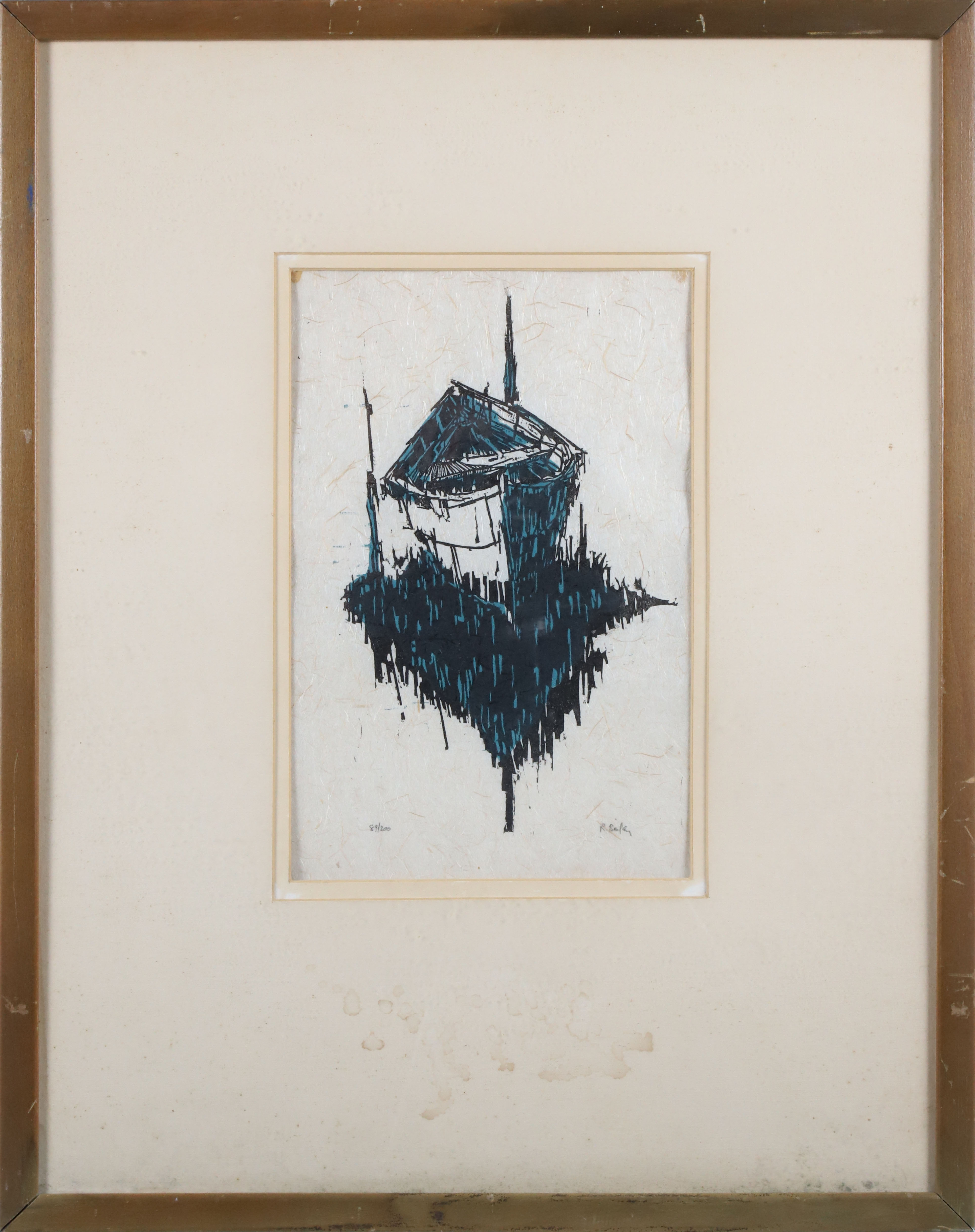 Roy Bailey Woodcut "Dory" - Roy Bailey Limited Edition Woodcut Print ...