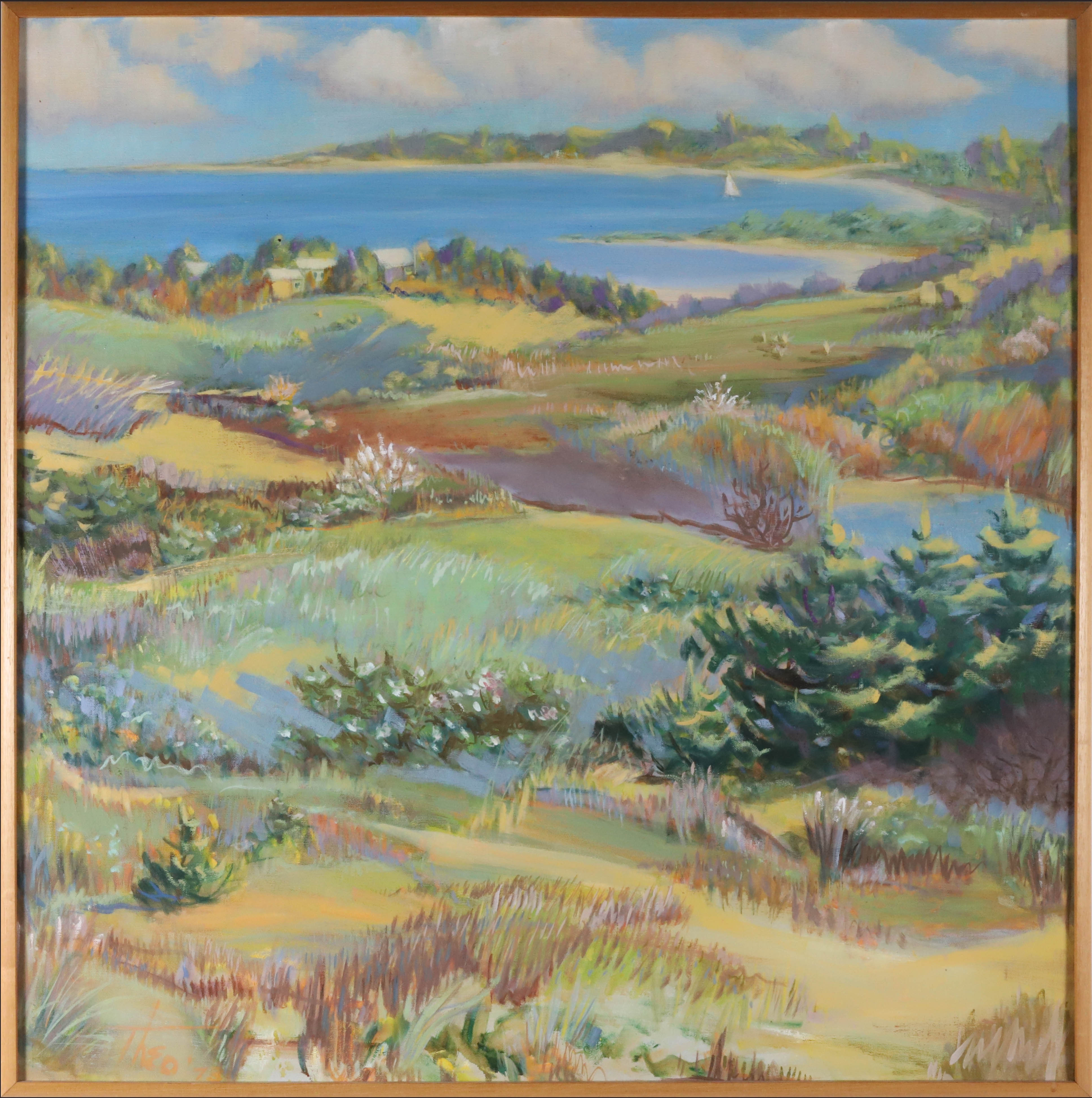 Oil on Canvas "View from Altar Rock" - Theo Oil on Canvas "View from ...