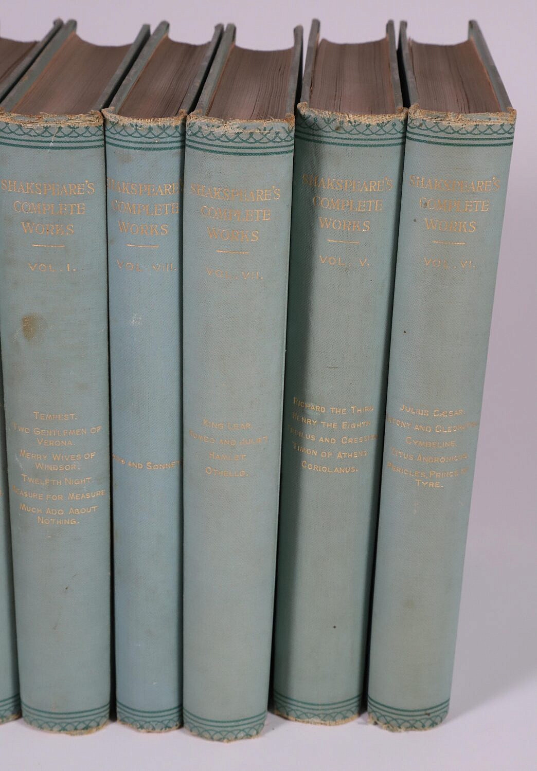 Eight Volumns Shakespeare's Complete Works - Eight Volumes Shakespeare ...