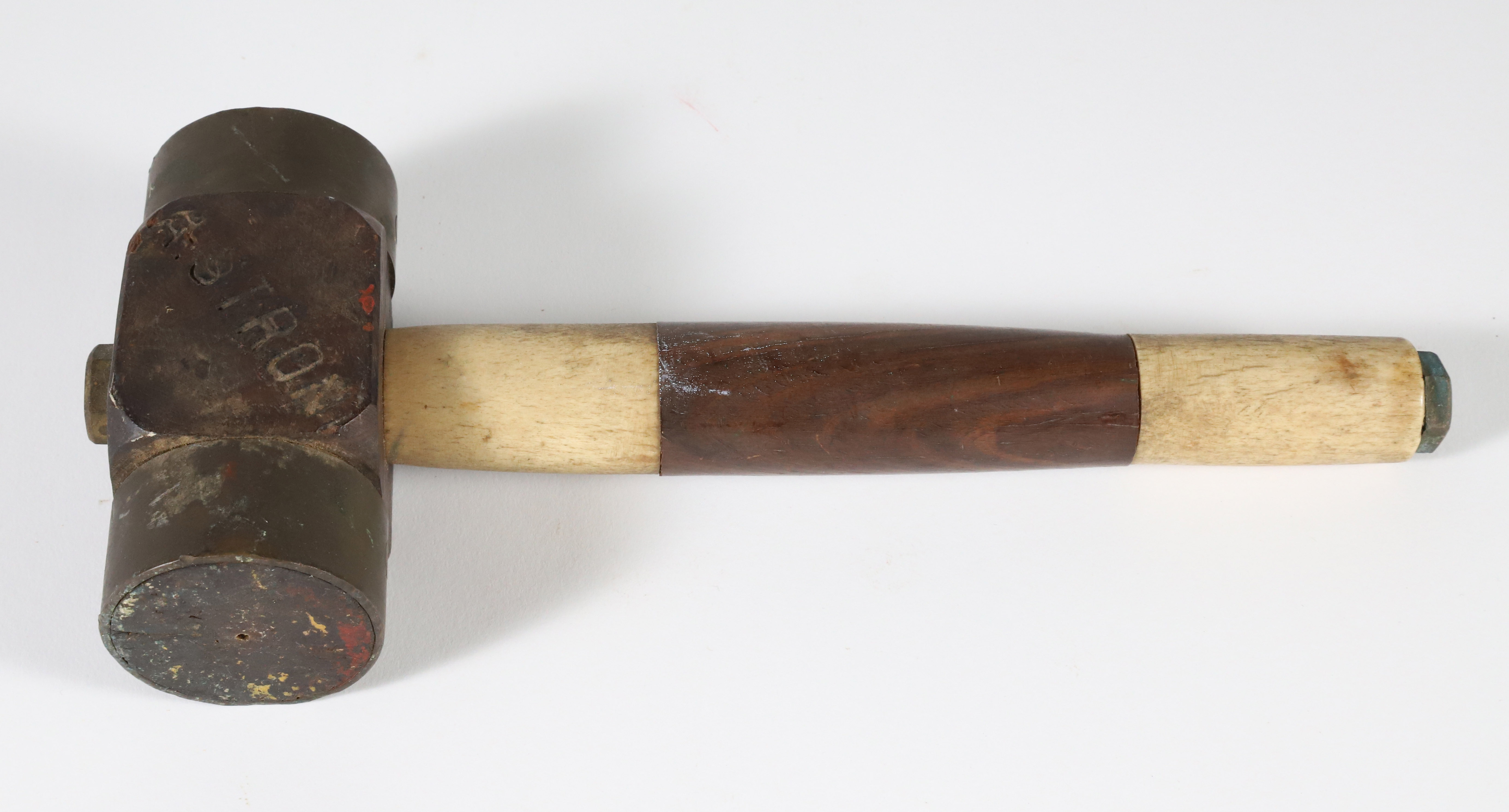 Brass Wood and Whale Bone Cooper's Mallet - Brass, Wood, and Whale Bone ...