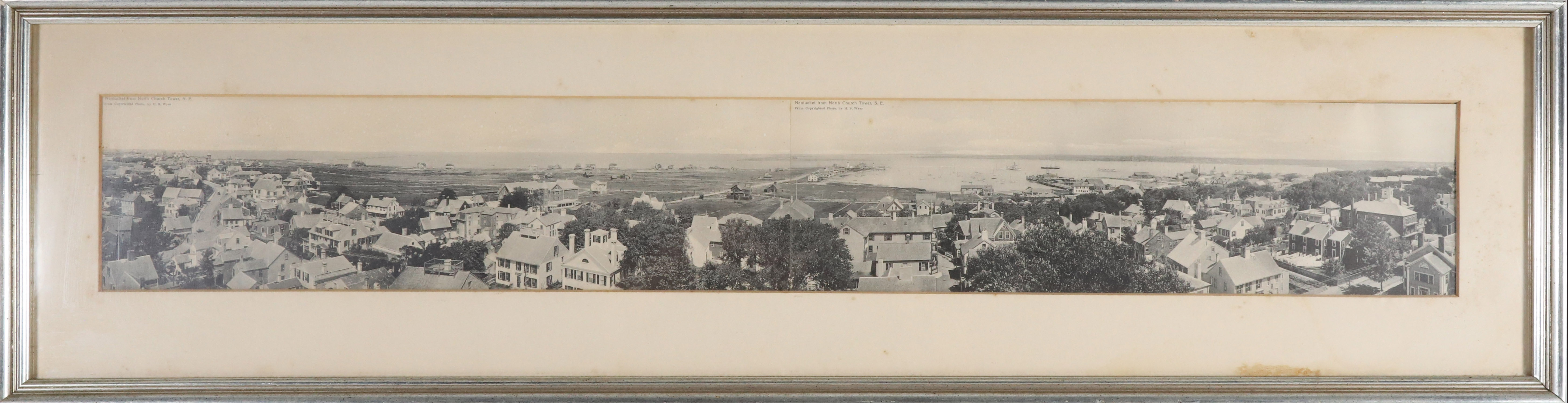 H. S. Wyer Printed Photograph "Nantucket from North Church Tower" - H ...