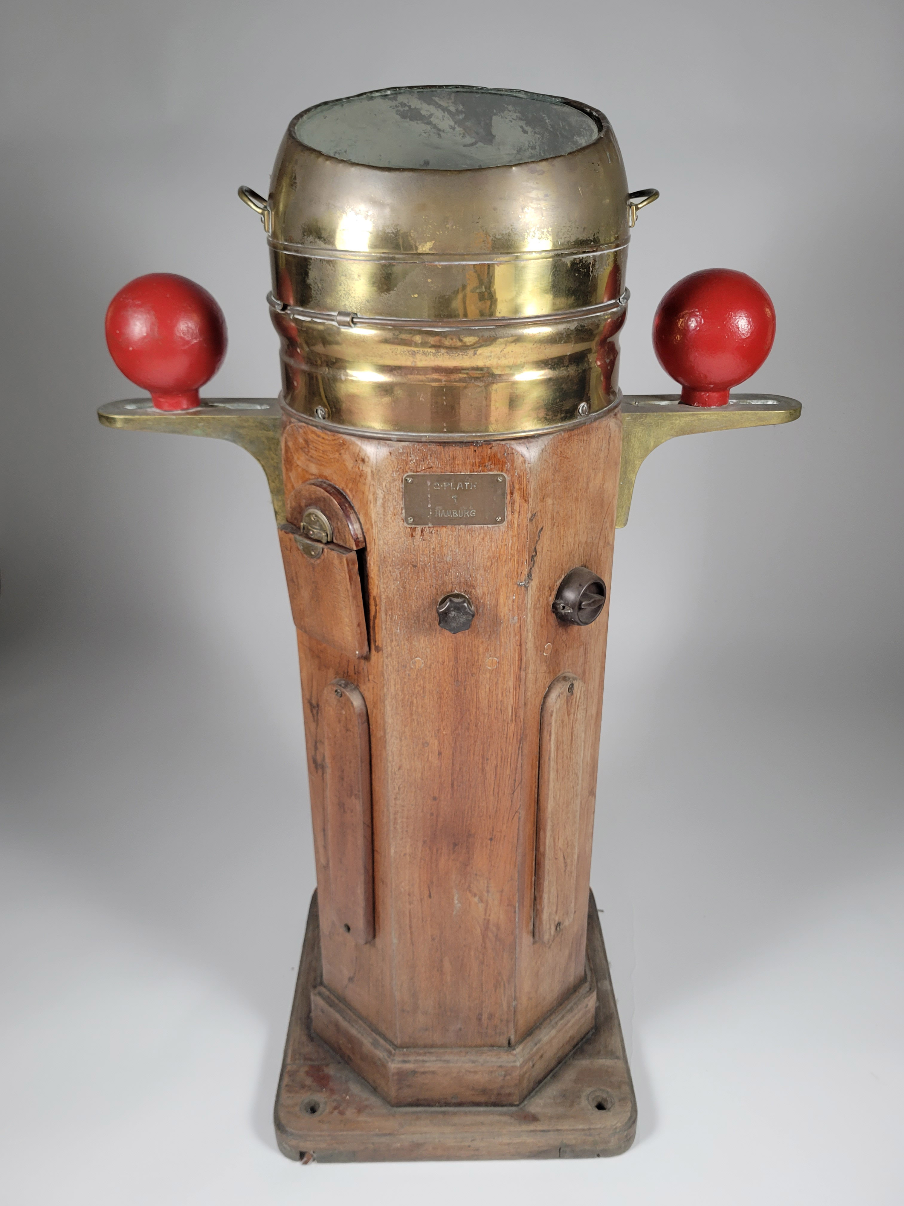 C. Plath Hamburg Ship's Maritime Navigation Binnacle Compass - C. Plath ...