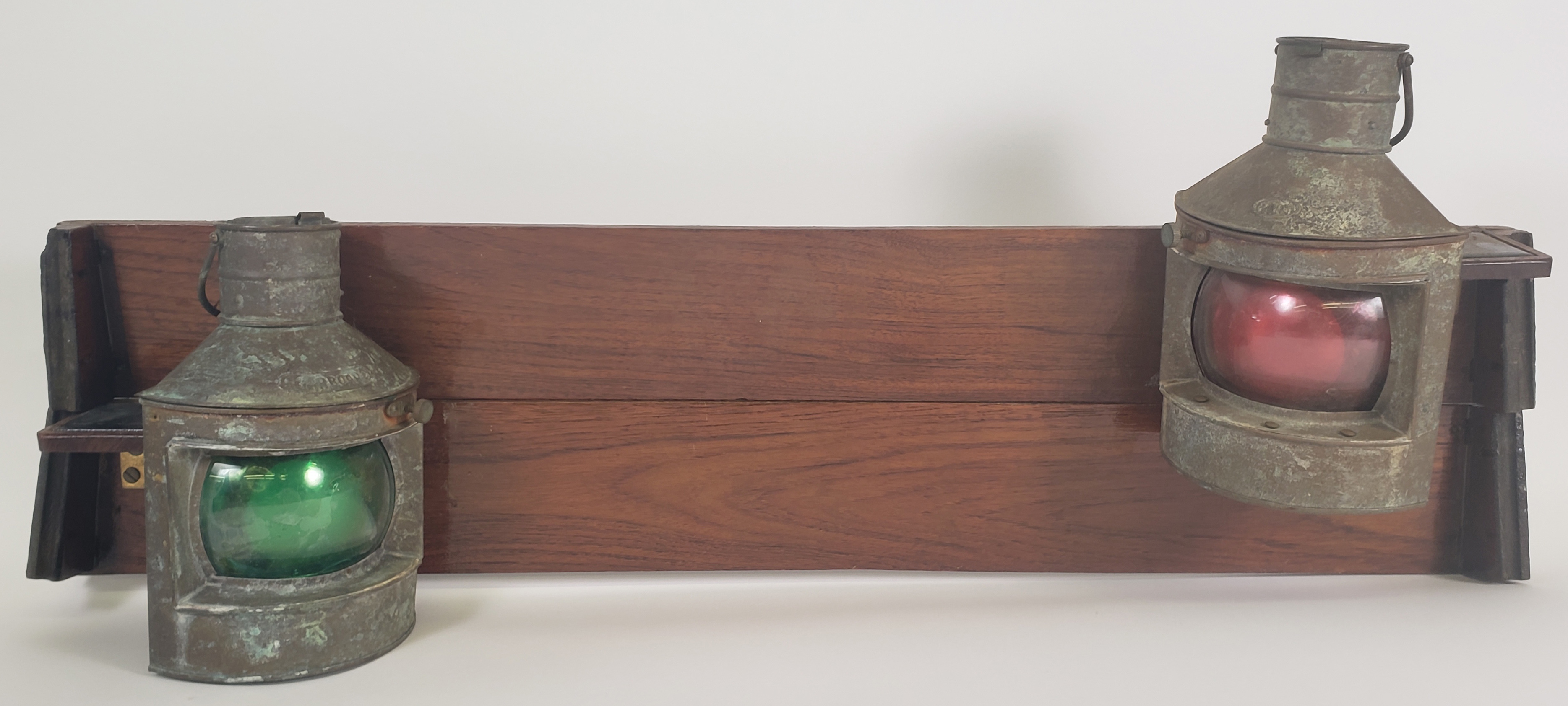 Port and Starboard Ships Lights - Pair of Vintage Port and Starboard ...