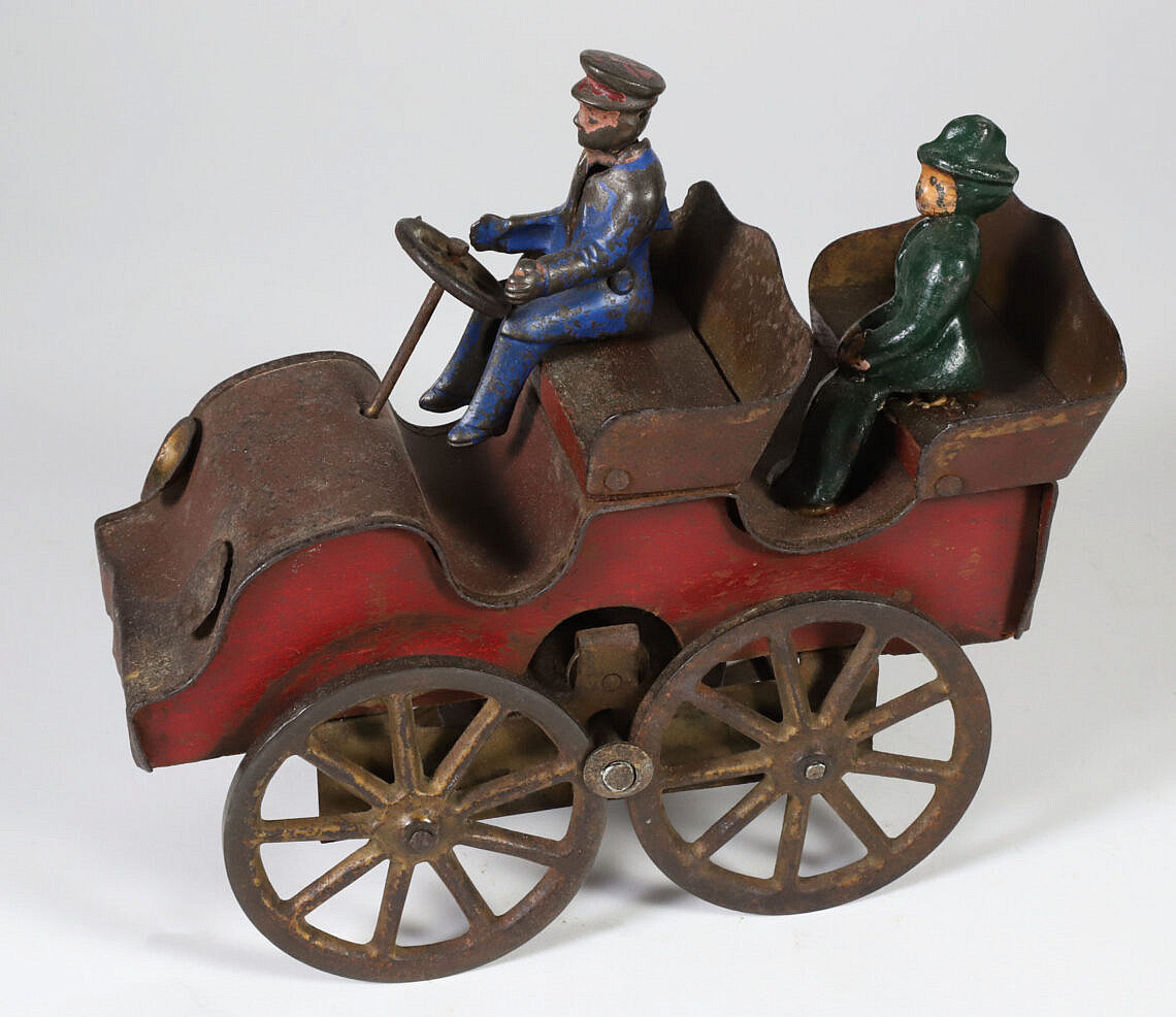 D.P. Clark "Hill Climbing" Friction Toy Car circa 1903-1905 - D.P ...