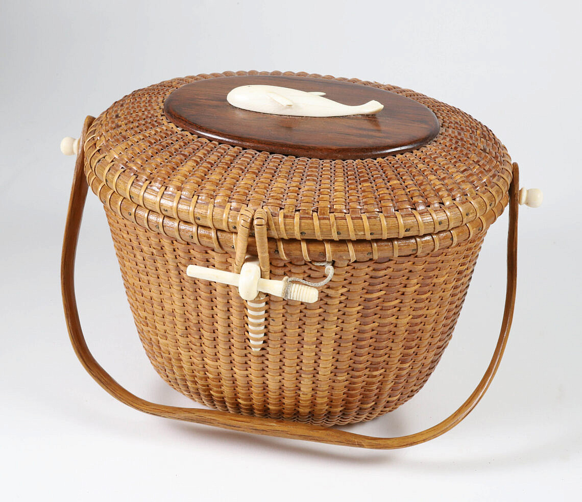 Jose Formoso Reyes (1902-1980) Nantucket Friendship Basket - Jose ...