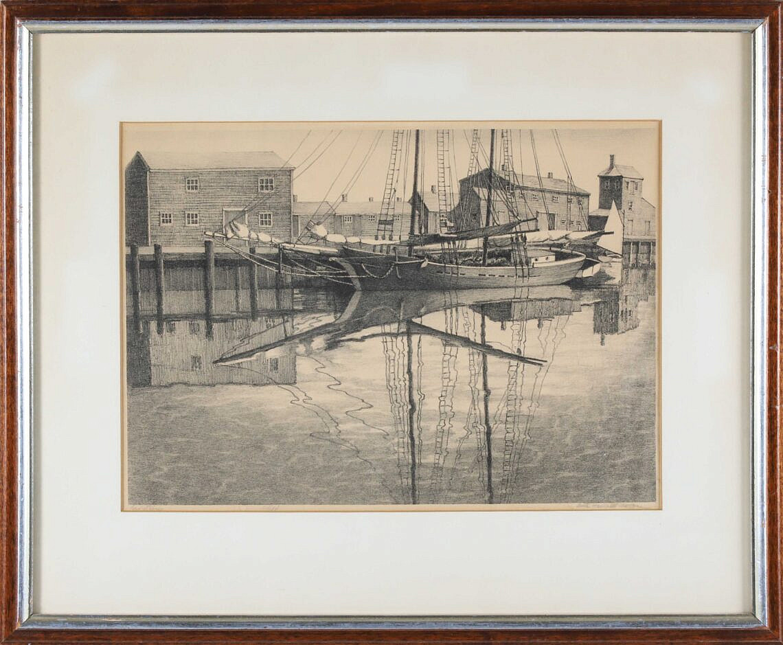Ruth Haviland Sutton Etching "Reflections" - Ruth Haviland Sutton ...