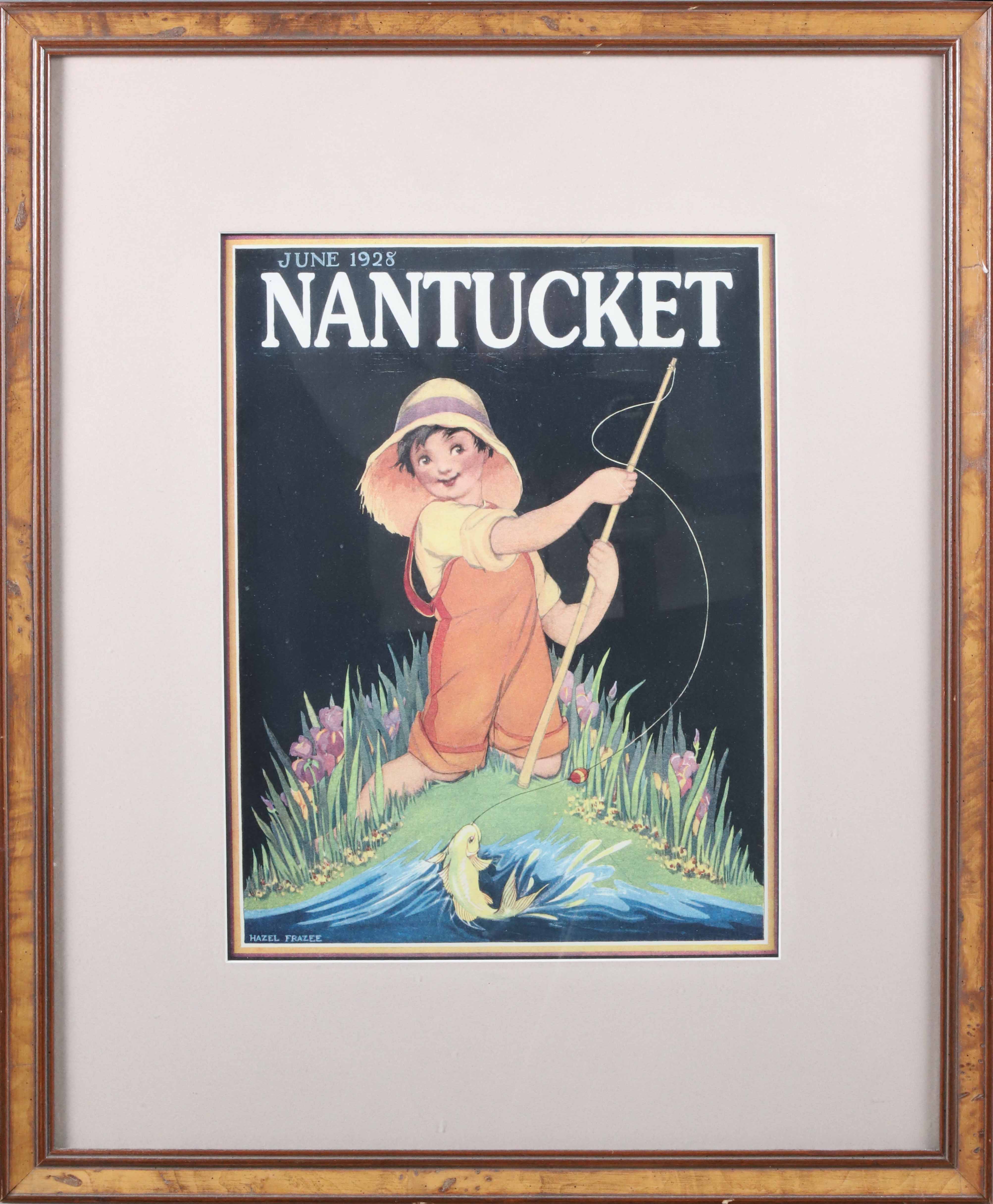 Hazel Frazee Magazine Cover Publication "Nantucket" June 1928 - Hazel Frazee Magazine Cover ...