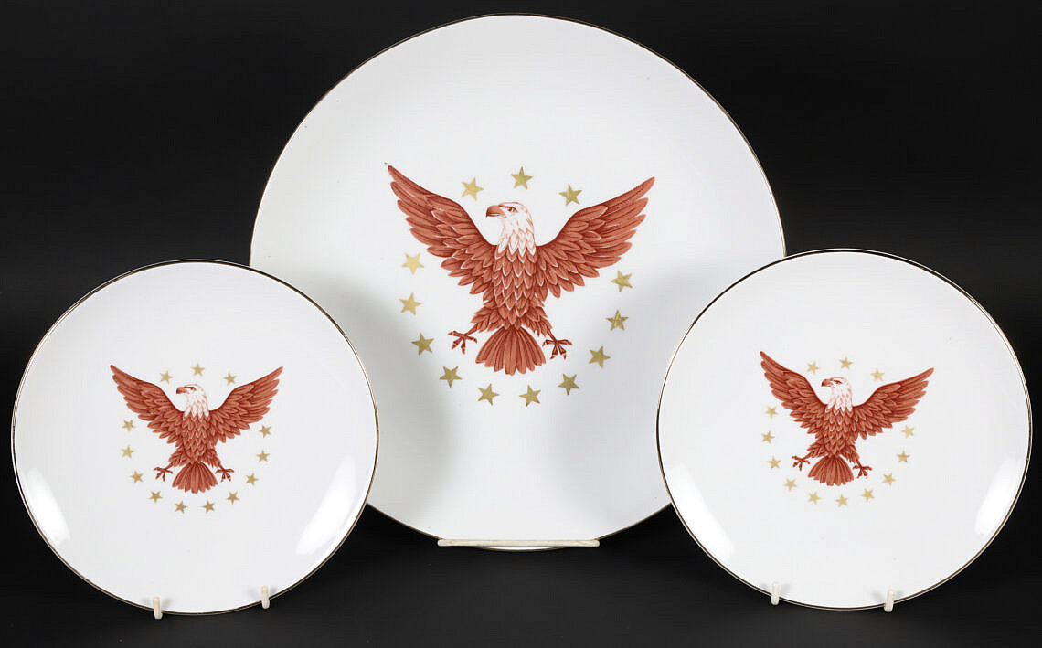 Three Bavaria Germany Eagle Plates - Three Bavaria Germany Eagle ...