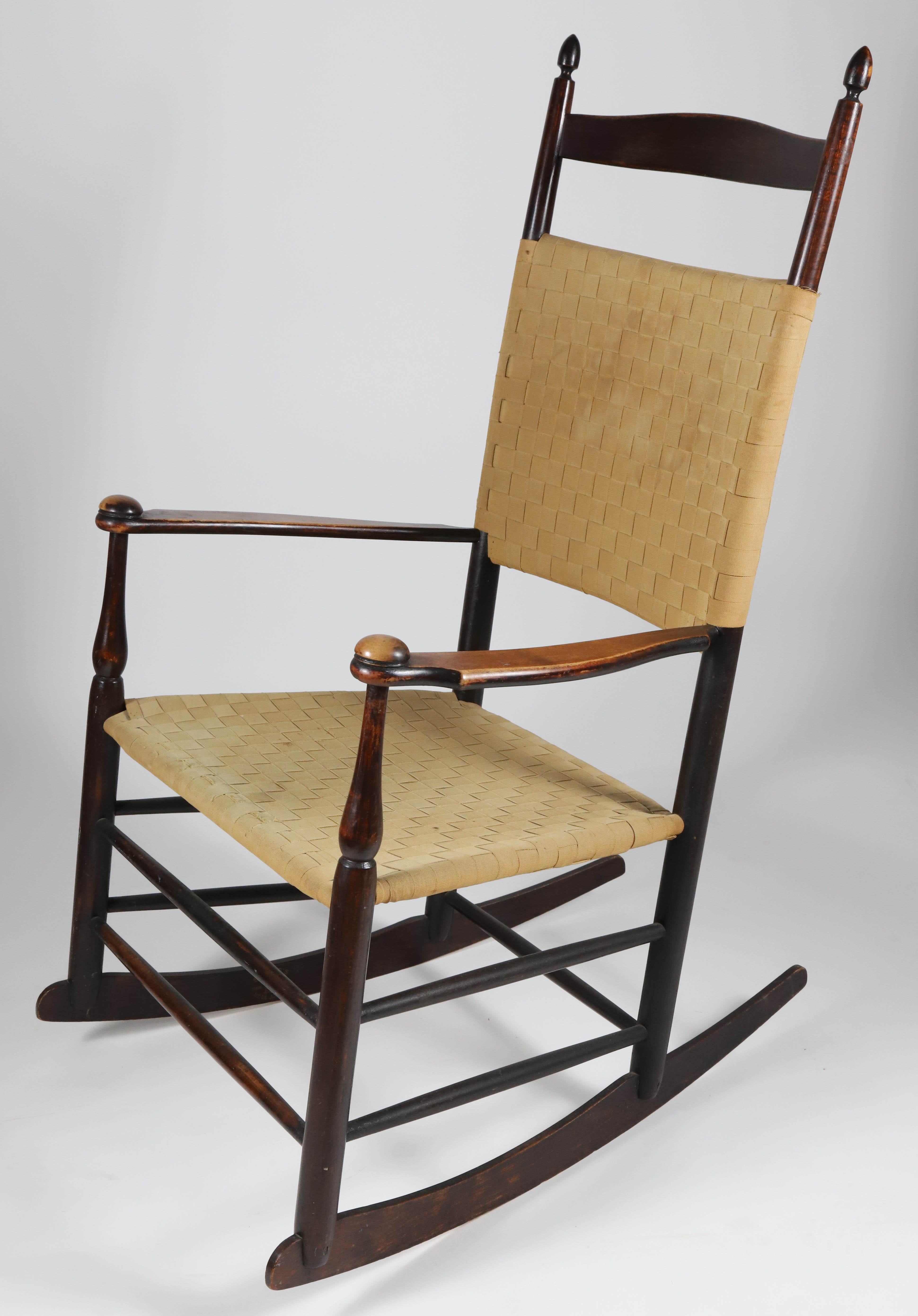 Signed American Shaker No. 6 Rocker Mt. Lebanon N.Y. - Signed American ...