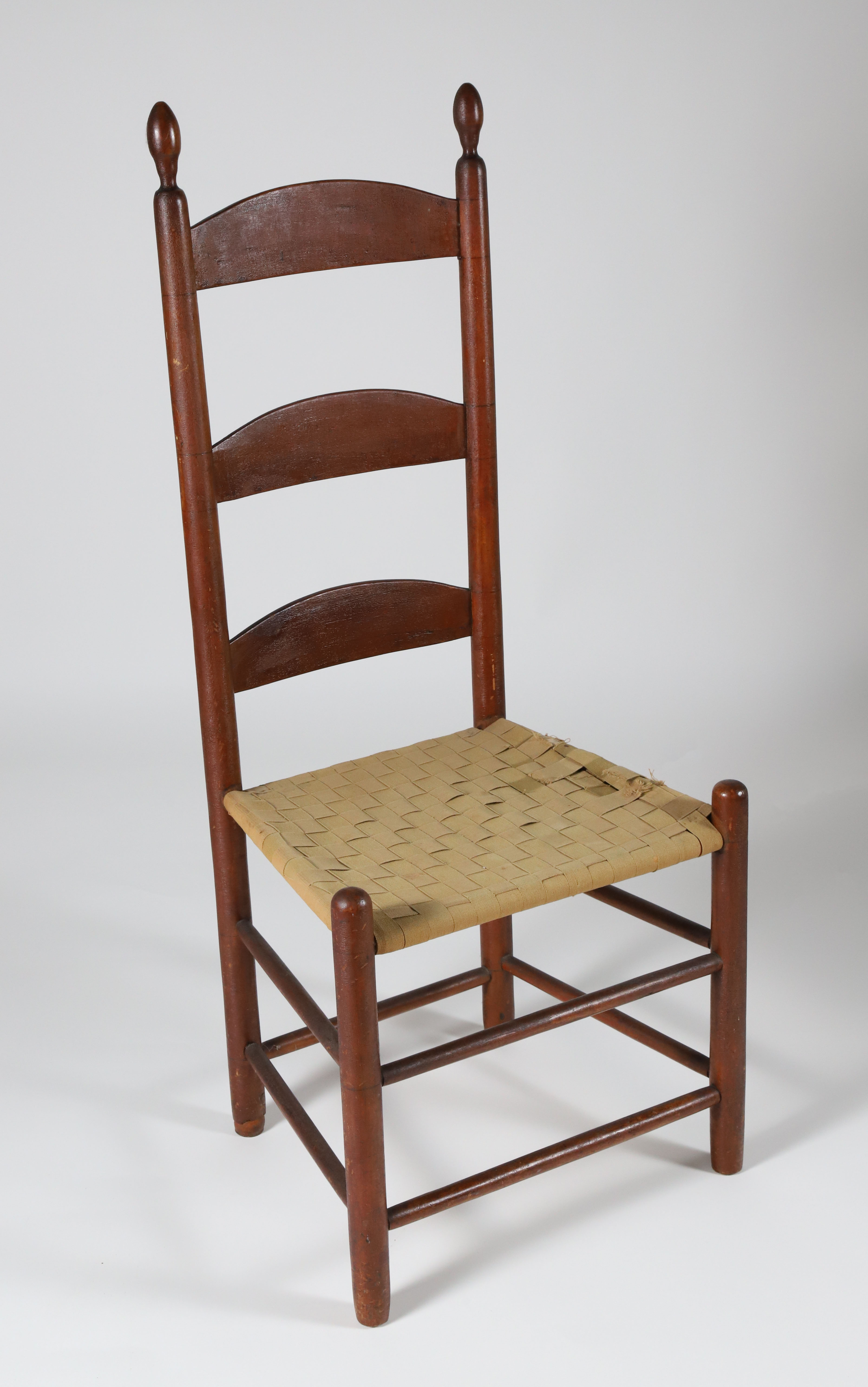 American Shaker Side Chair with Tape Seat and Back - American Shaker ...