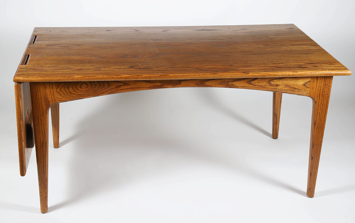 Scarce Stephen Swift Oak Single Drop Leaf Dining Table - Scarce Stephen ...