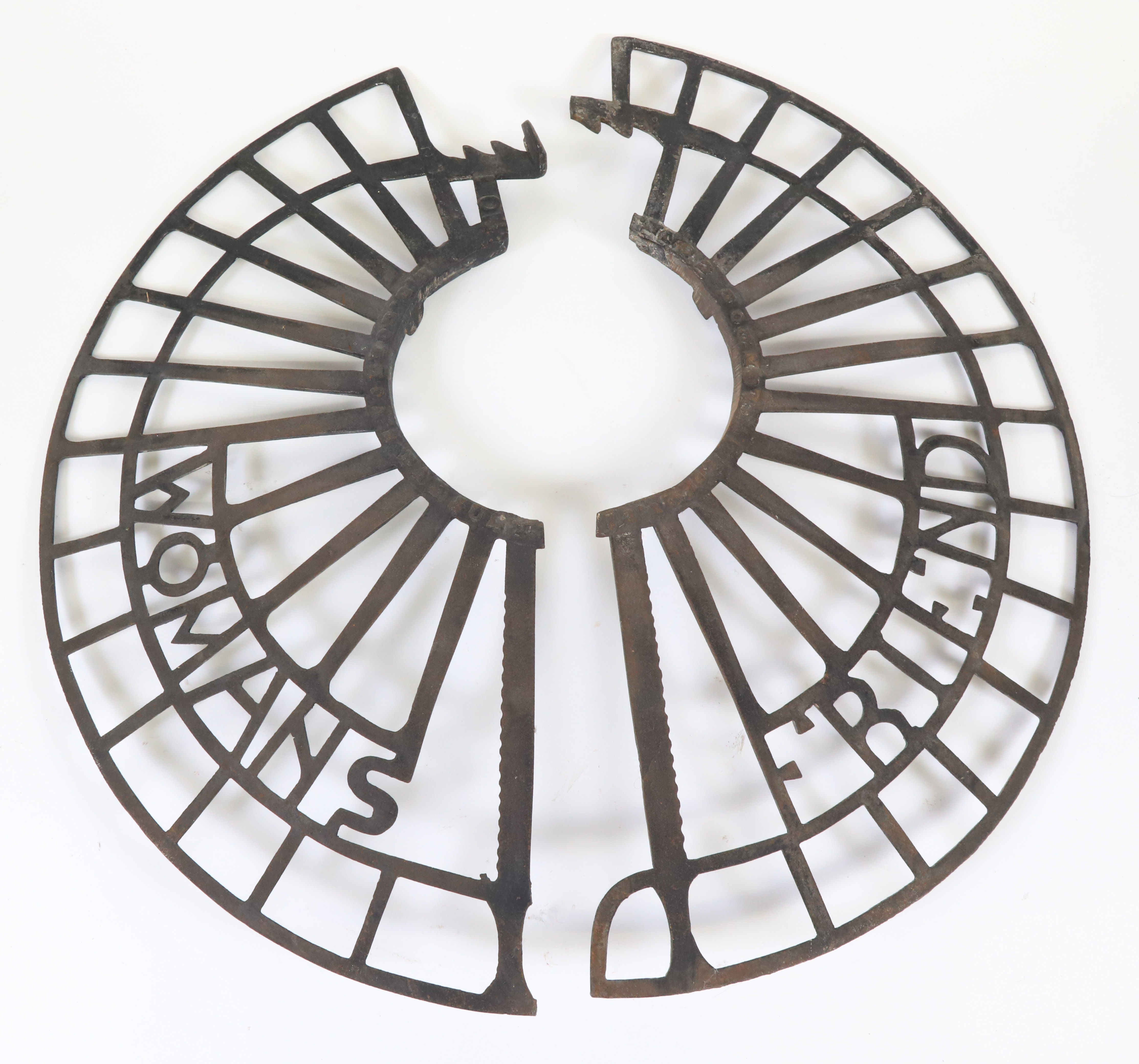 Cast Iron Stove Pipe Shelf "Woman's Friend" - Cast Iron Stove Pipe ...