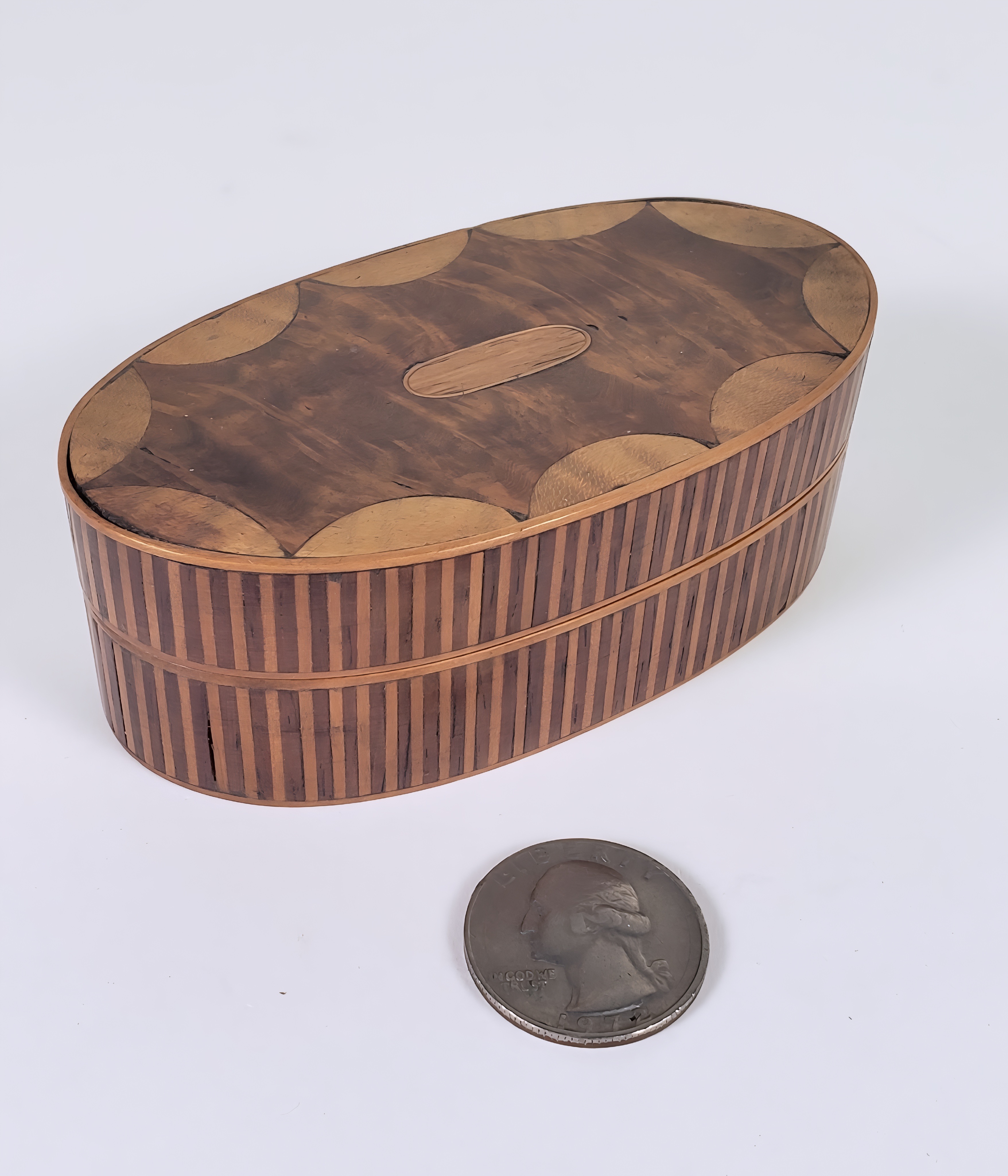 Vintage Inlaid Violin Rosin Box - Vintage Multiwood Inlaid Violin Rosin ...