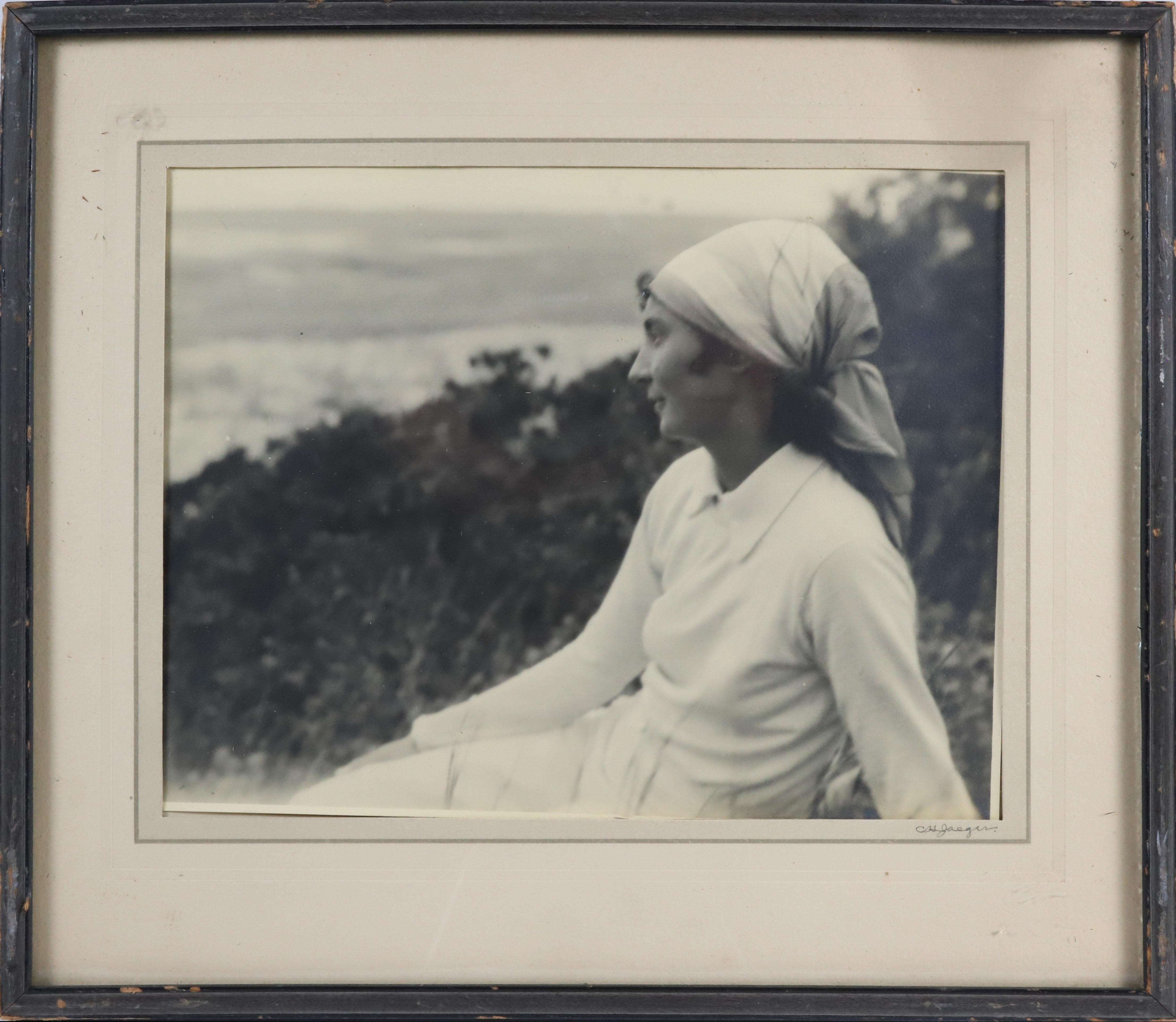 August 1931 Sconset MA Black and White Photograph of a Woman - August ...