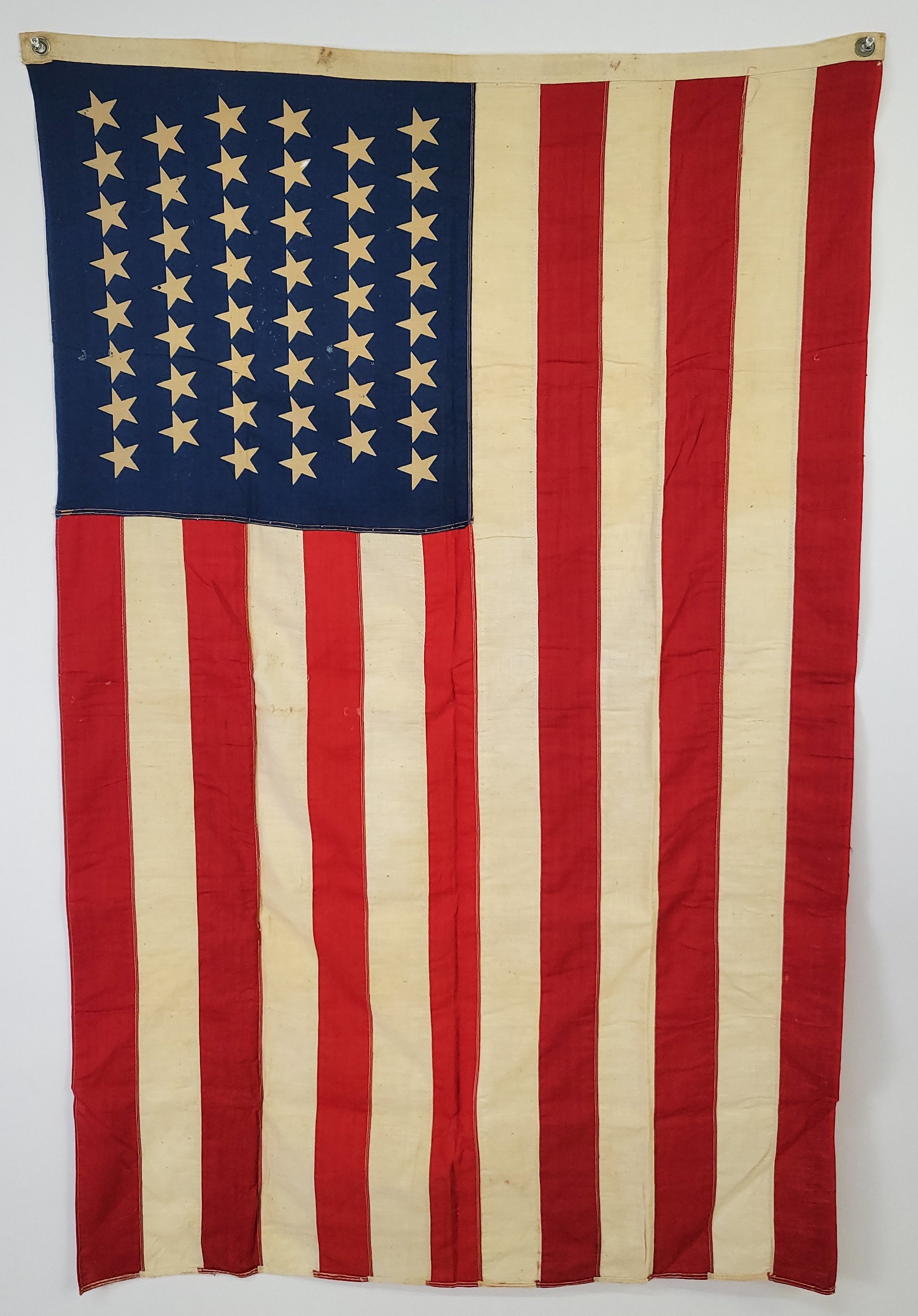 Antique 46 Star United States American Flag - Antique 46 Star United ...