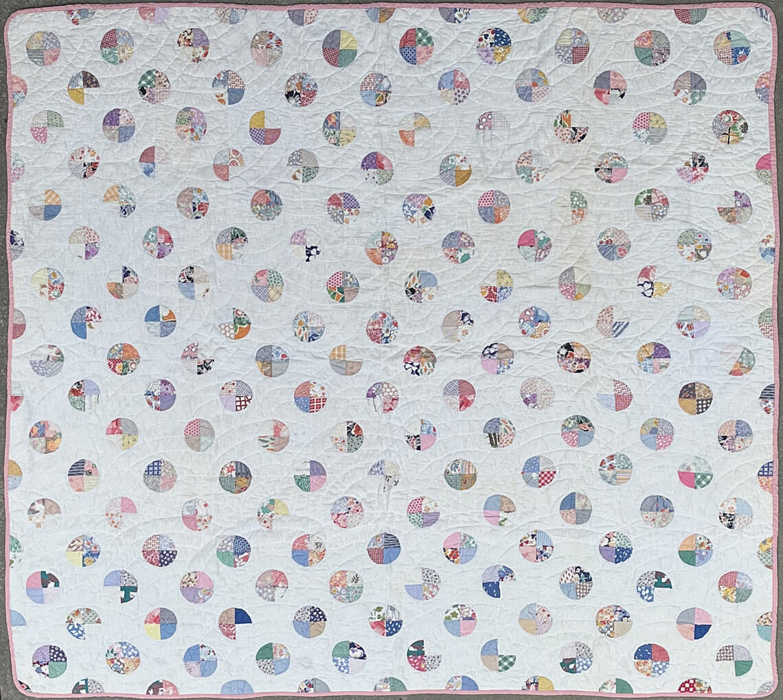 Vintage Snow Ball Patchwork Quilt circa 1930 - Vintage "Snow Ball ...