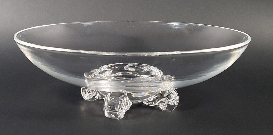 Signed Steuben John Dreves Bowl - John Dreves Large Signed Steuben ...
