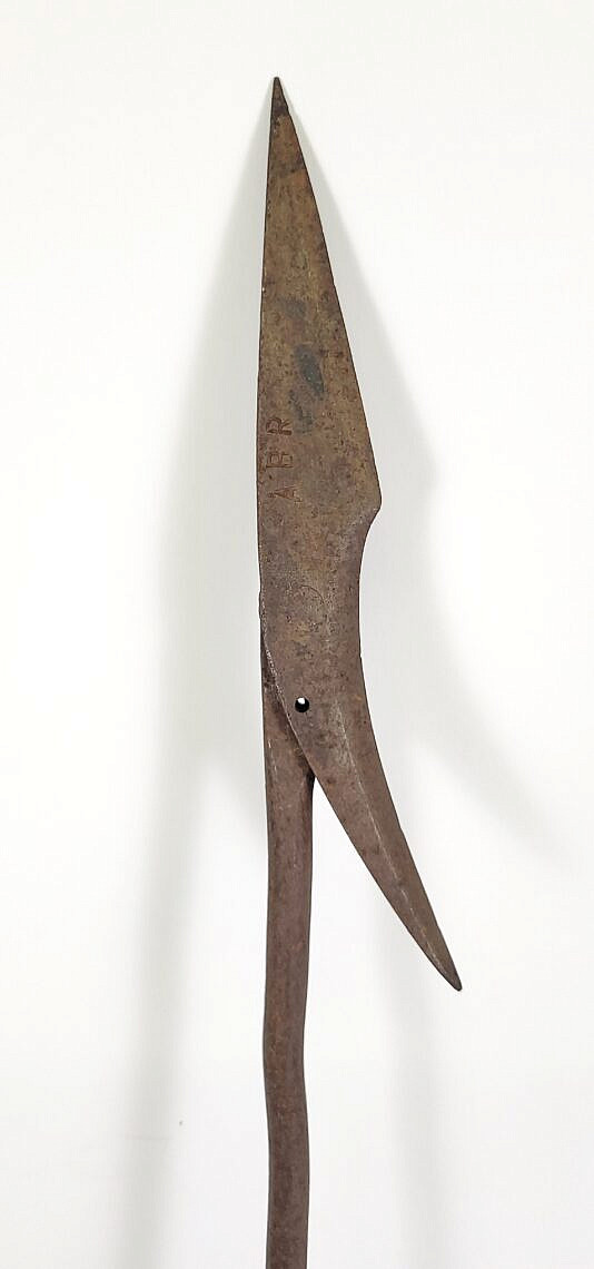 Signed 19th C. New England Toggle Head Whaling Harpoon - Signed 19th C ...