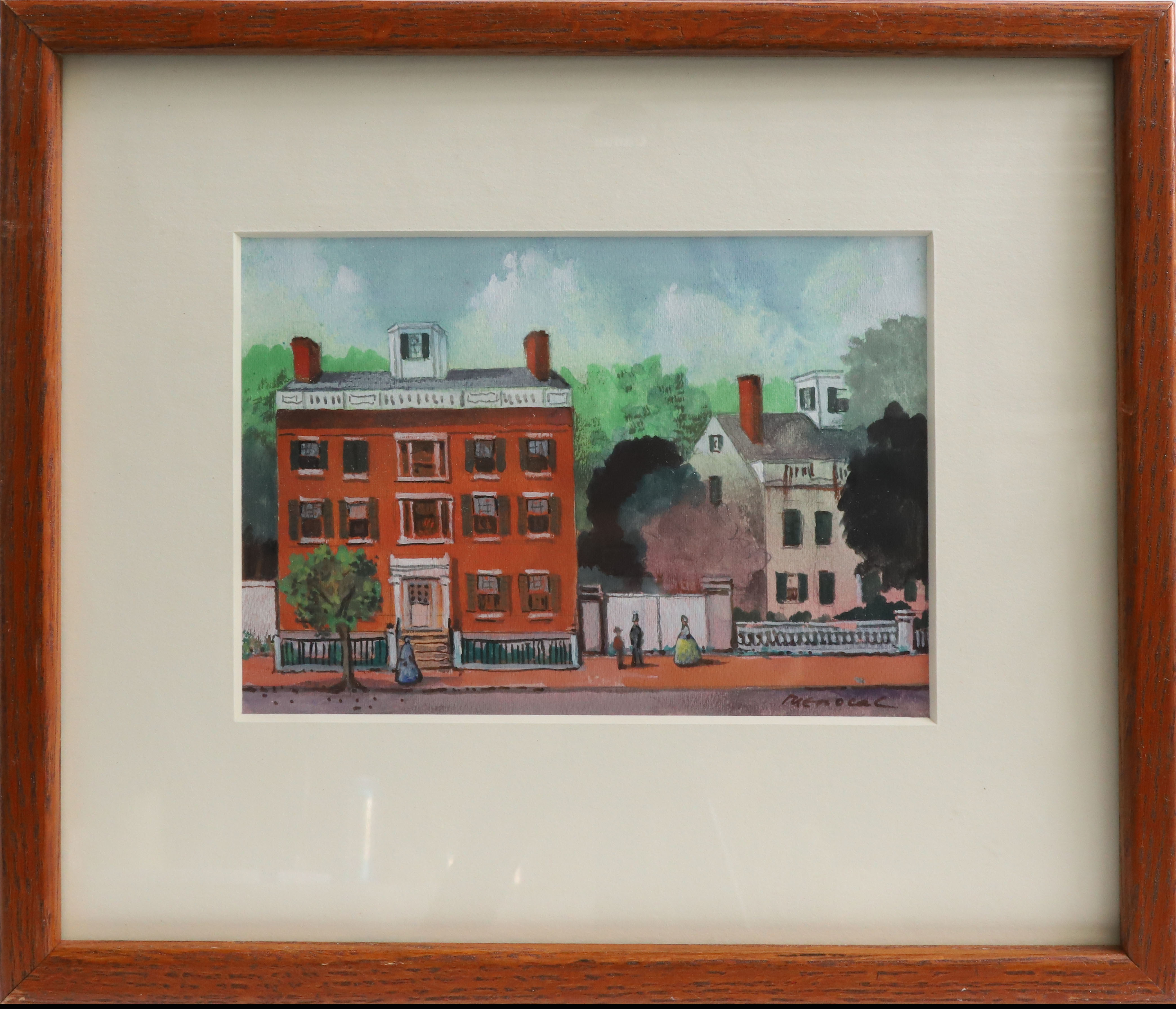Richard de Menocal Watercolor And Pastel On Paper Titled "2" - Richard ...
