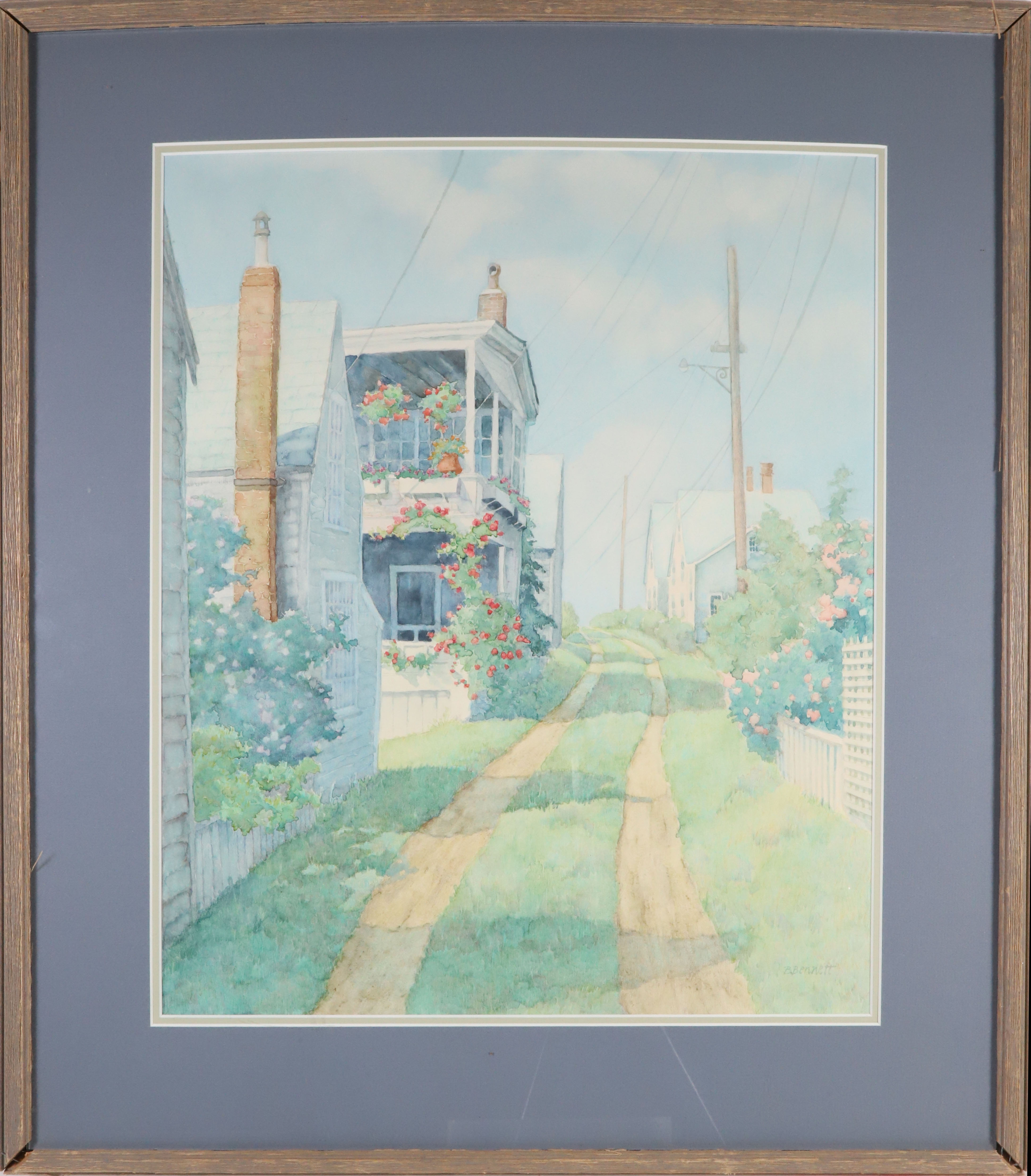 Betsey Bennett Watercolor on Paper 'Color Me June" - Betsy Bennett ...