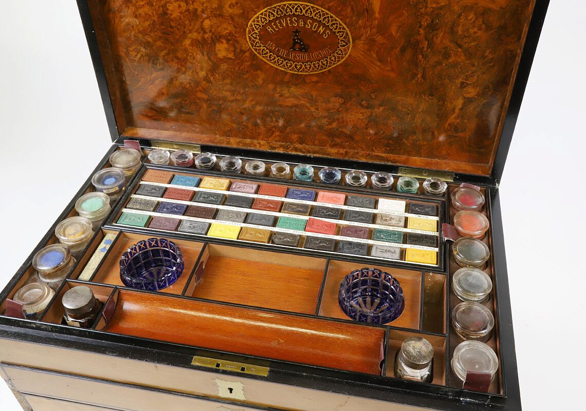 Reeves & Sons London Artist's Box 19th Century - Reeves & Sons London ...