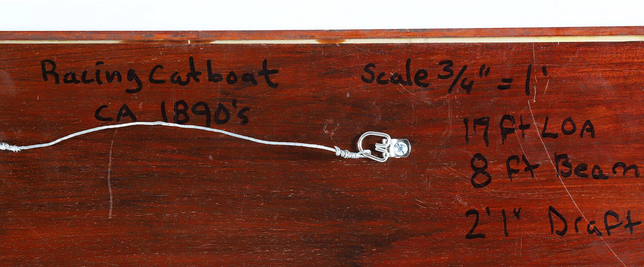 9-4752 Mark Sutherland Racing Catboat G 0337 JPG - Rafael Osona ...