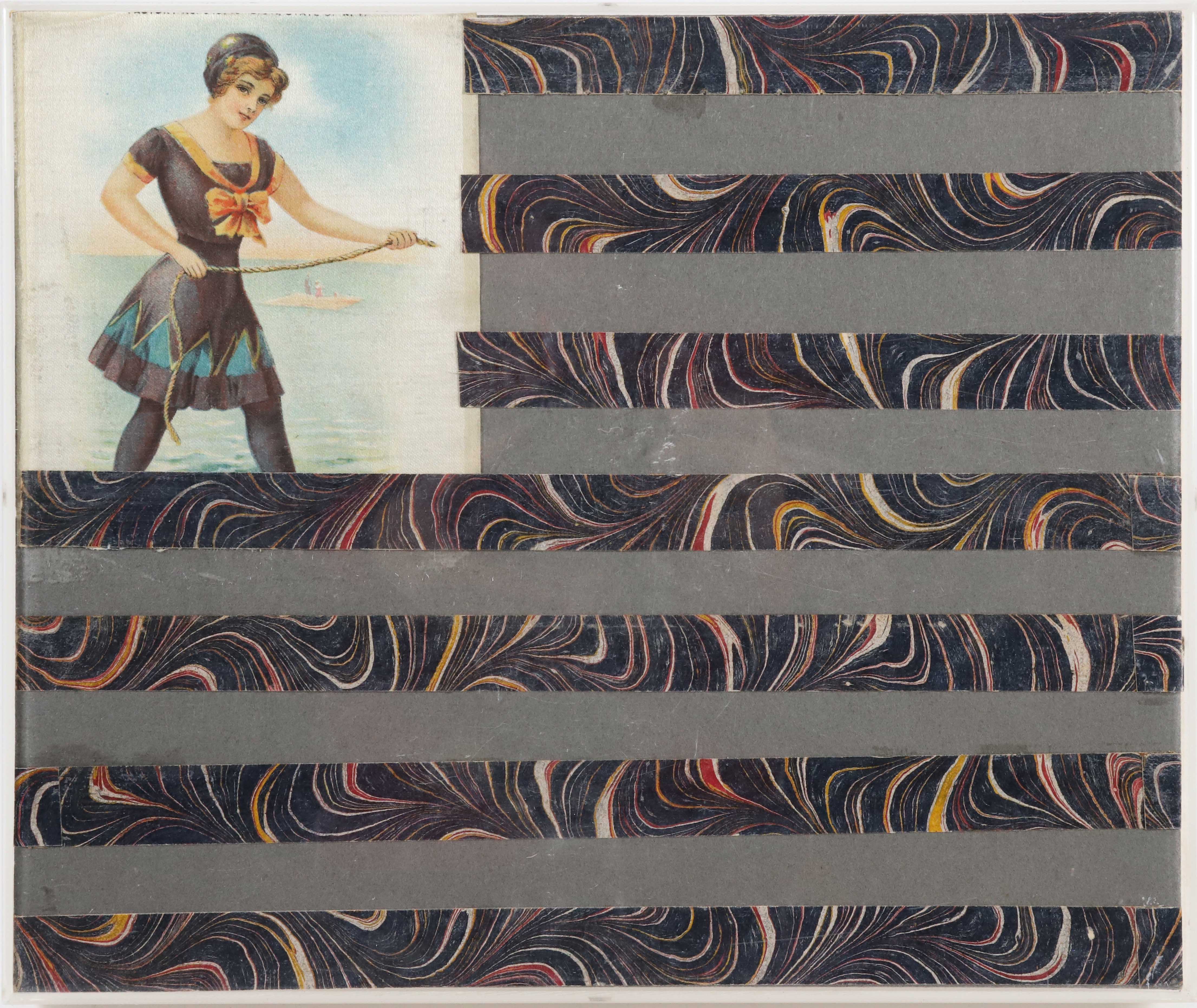 Richard Kemble American Flag Series Mixed Media - Richard Kemble Mixed ...