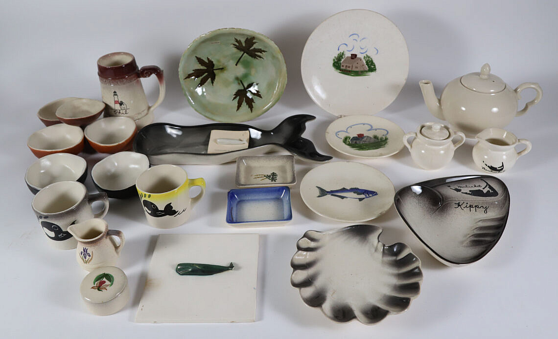 Collection of Nantucket Old Spouter Ceramics - Collection of Nantucket ...