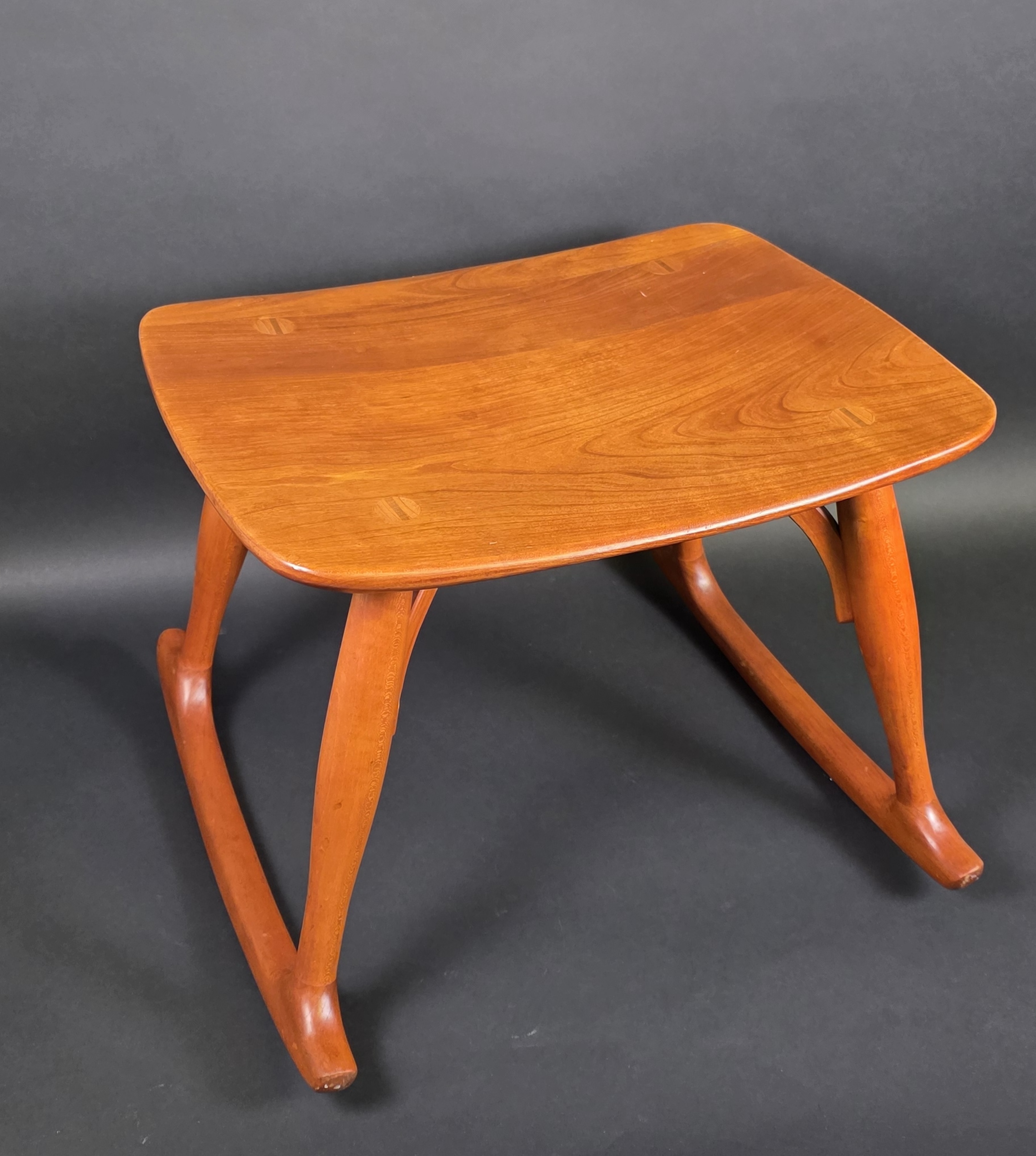 Stephen Swift Style Rocking Stool - Stephen Swift Style Cherry Rocking ...