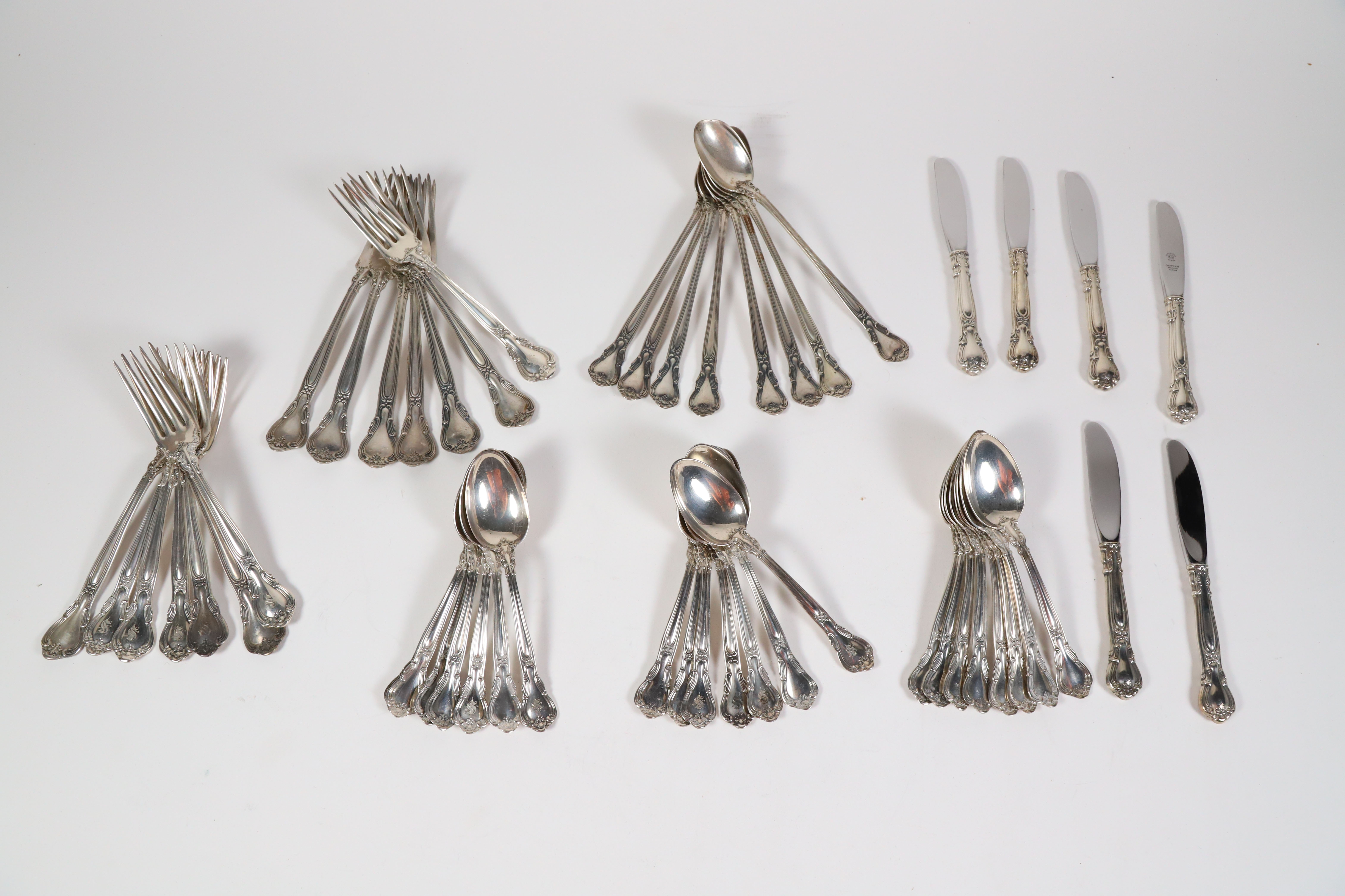 Gorham Sterling Silver Flatware in the Chantilly Pattern - Gorham ...