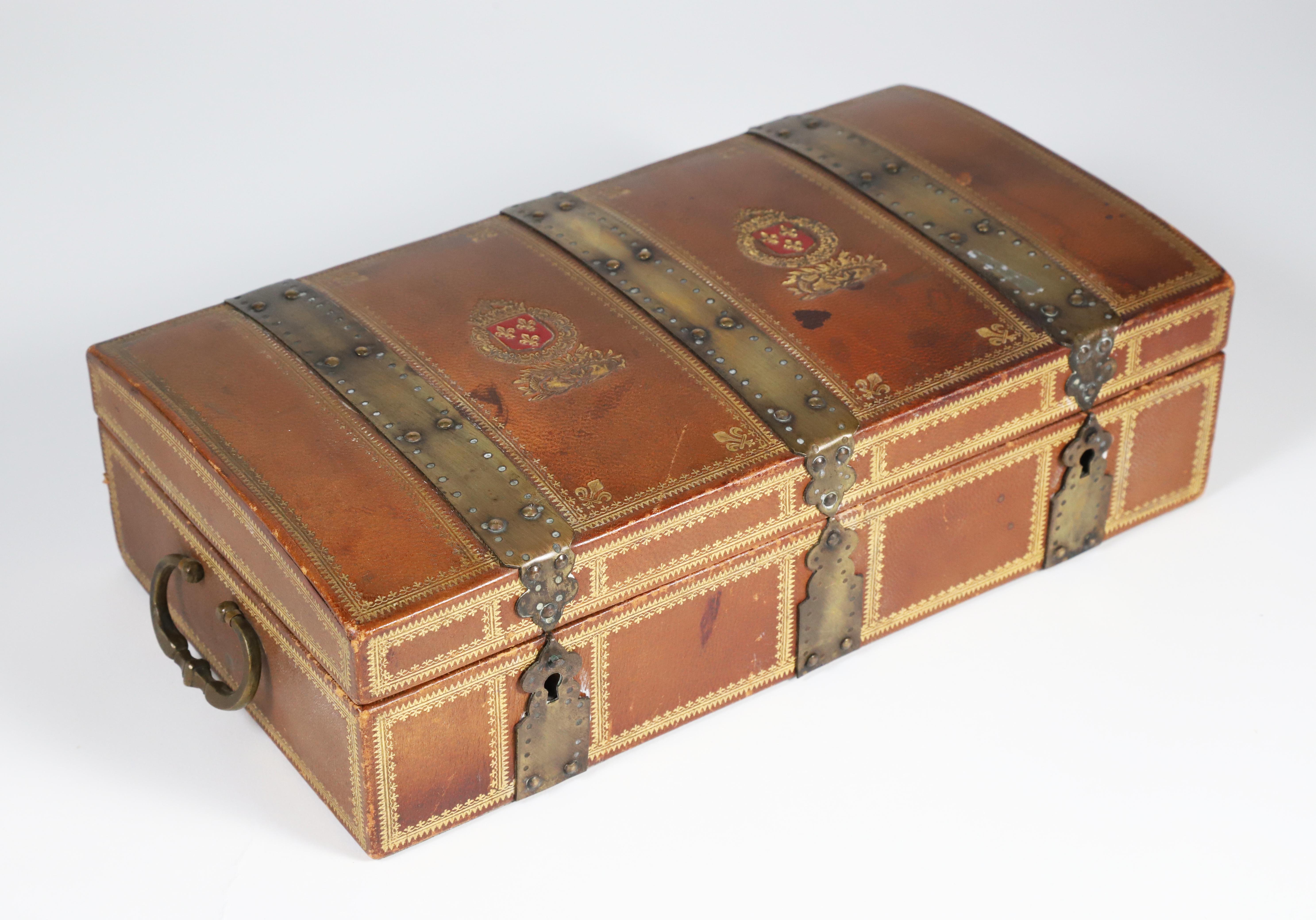 French Partner's Trinket Box "Marquise de Sevigne Paris" 19th Century ...