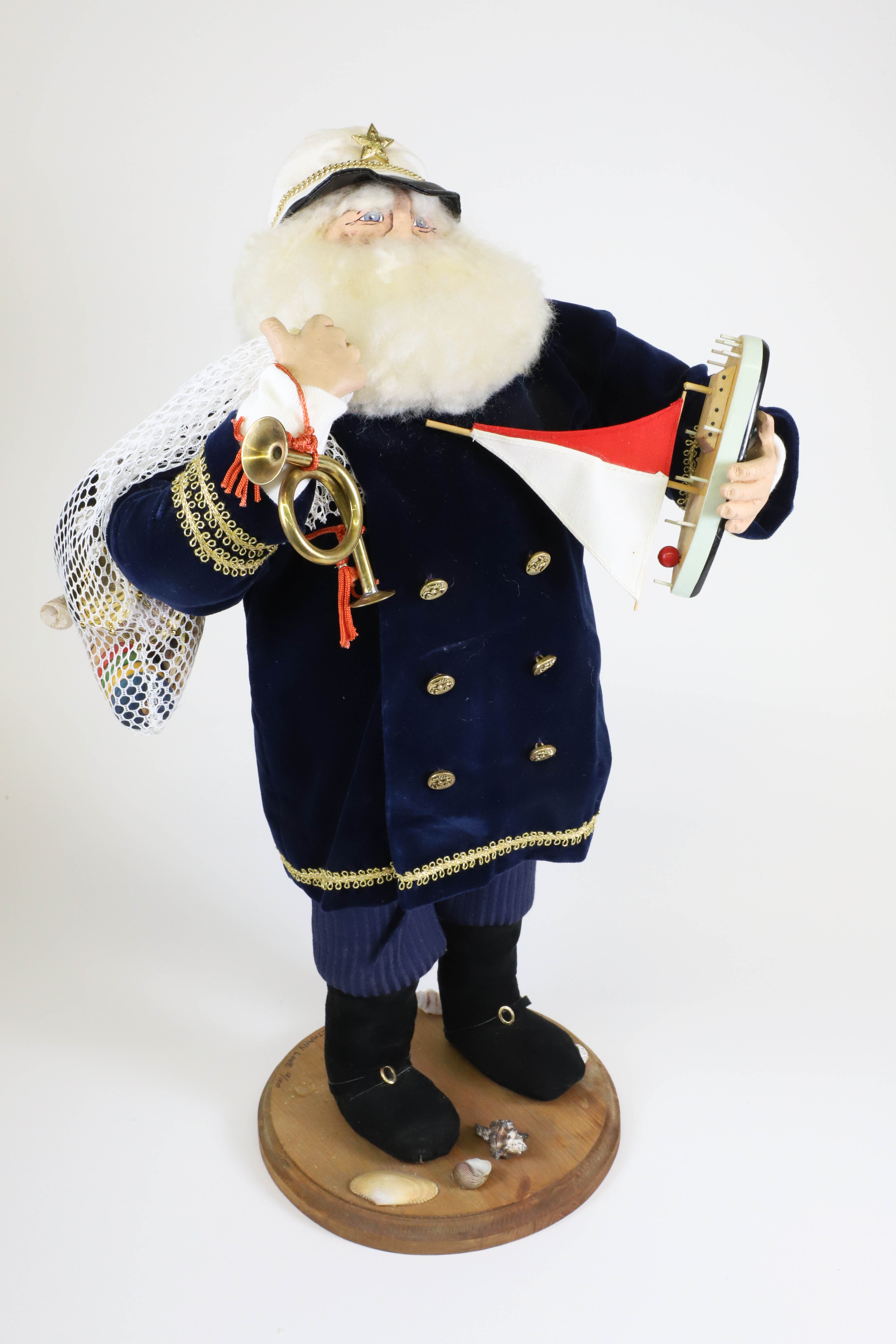 Bethany Lowe Limited Edition Mariner Santa "Anchors Away" circa 1994 ...