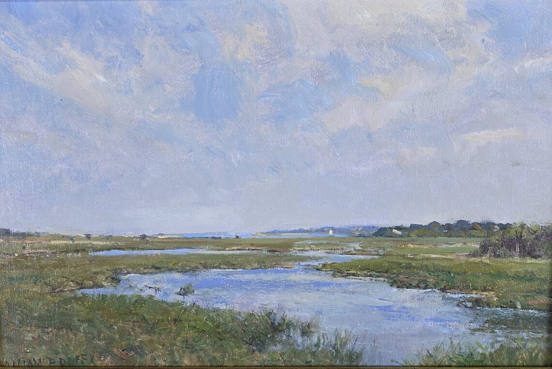 William Duffy Nantucket Oil Painting - William P. Duffy Oil on Board ...
