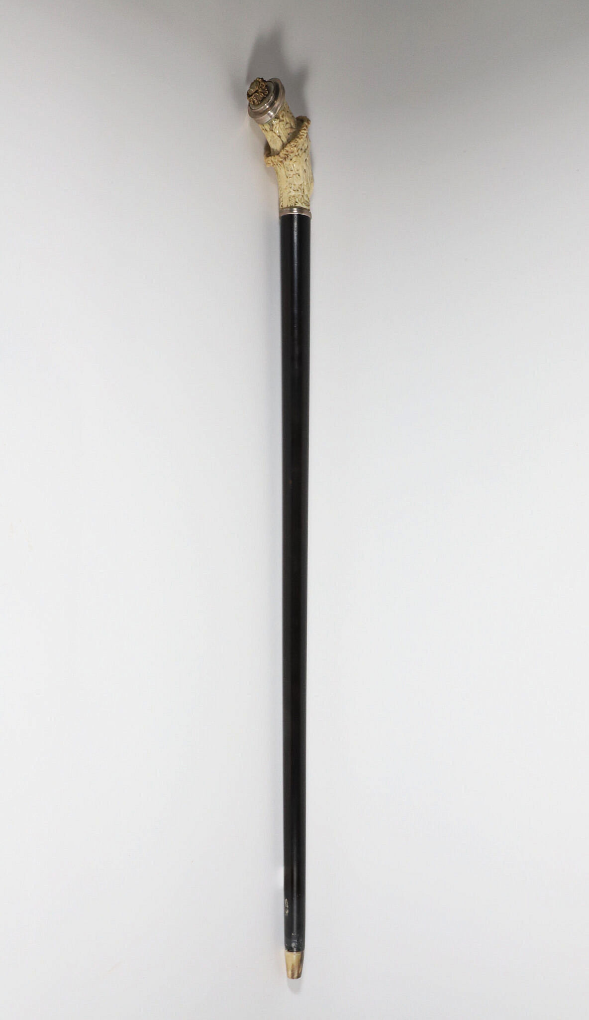 124-6 Staghorn Head Man Cane K 0052 JPGjpg - Rafael Osona Auctions ...