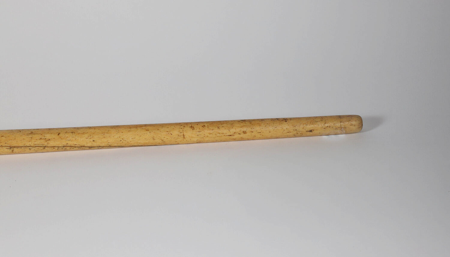 Large Whaler Made Fist Grip Grasping Ebonized Wood Bar Walking Stick ...