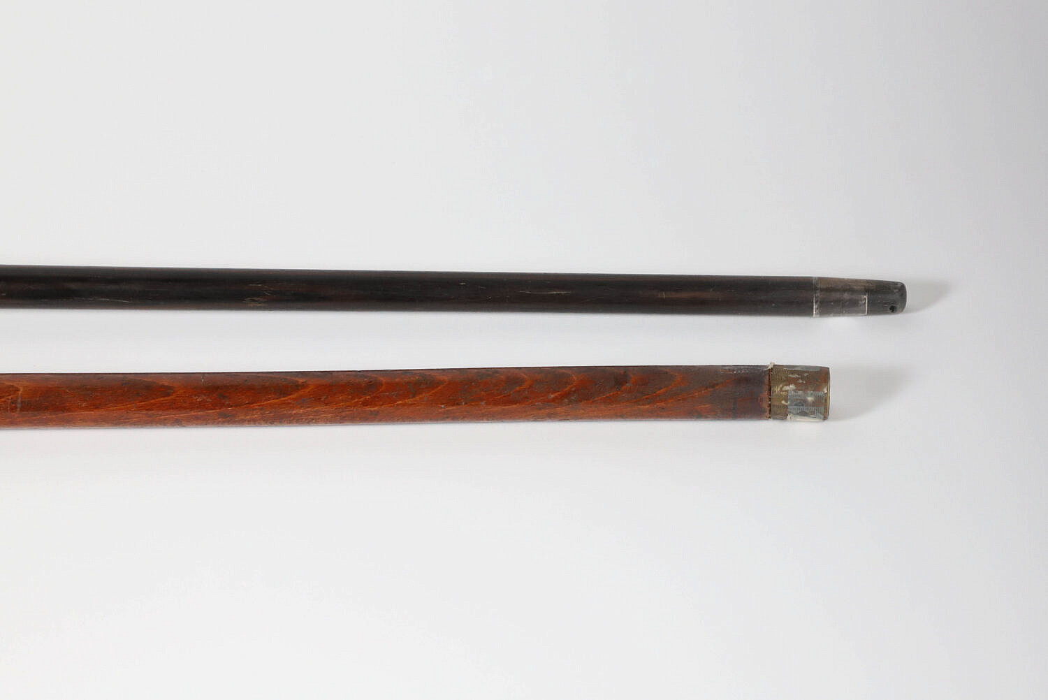 Whaler Made Clenched Fist and Knob Walking Stick 19th Century - Two ...