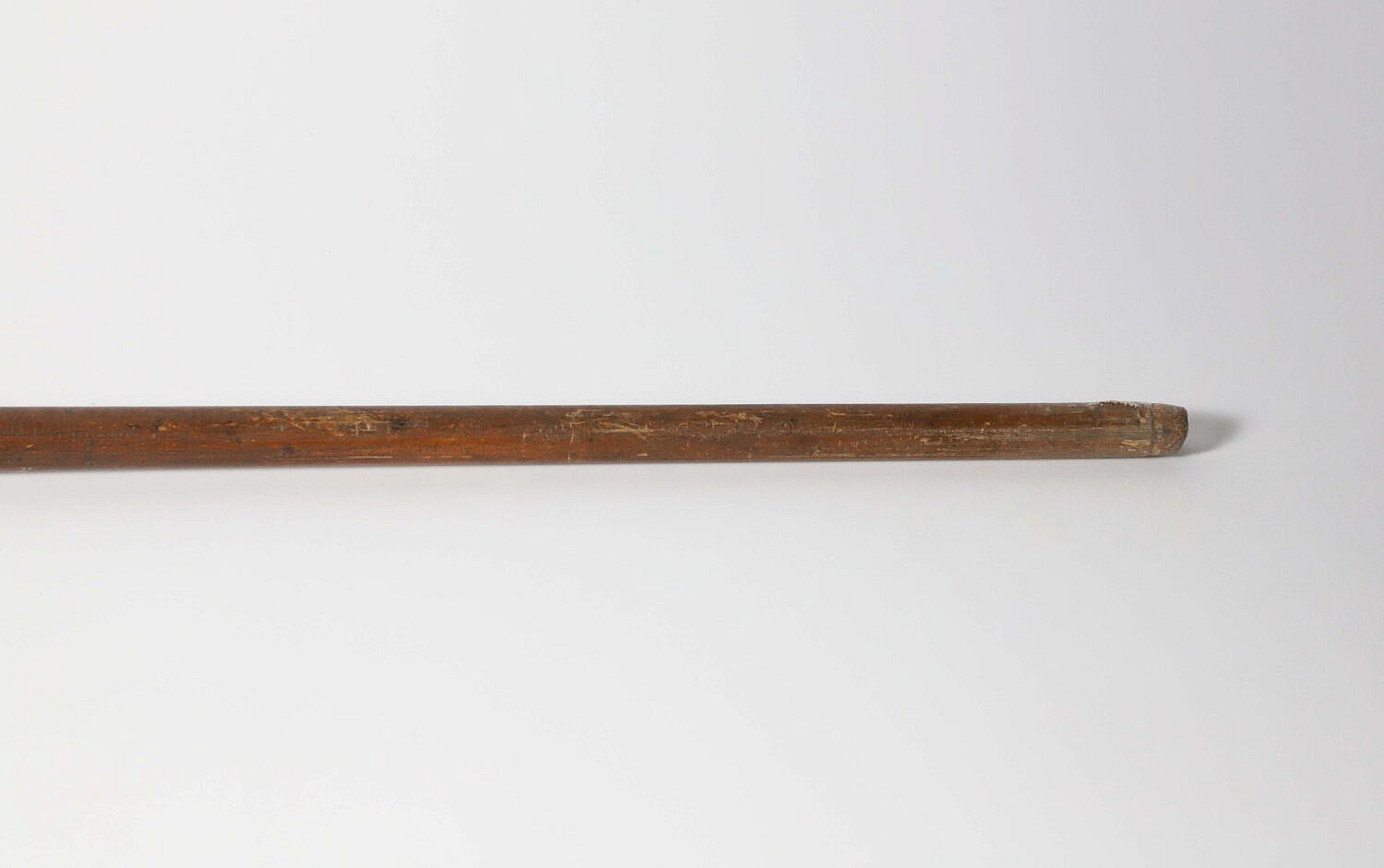 Carved Horn Officer Bust With Silver Walking Stick 19th Century ...